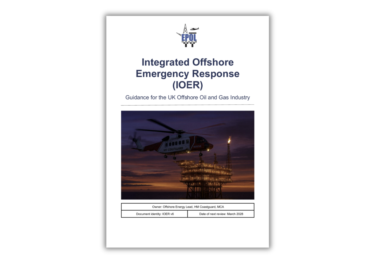 Integrated Offshore Emergency Response (IOER) Guidelines | OEER
